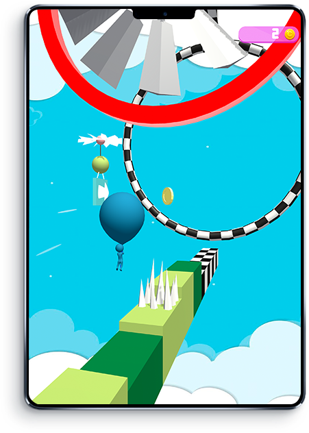 Get ahead and win the race - Baloon Race, Innovecs Games