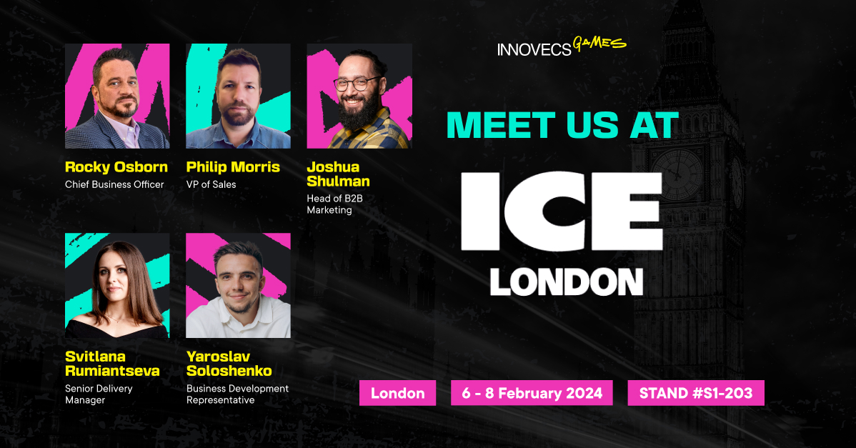 Innovecs Games to Showcase its iGaming Offerings at ICE 2024 - Innovecs ...